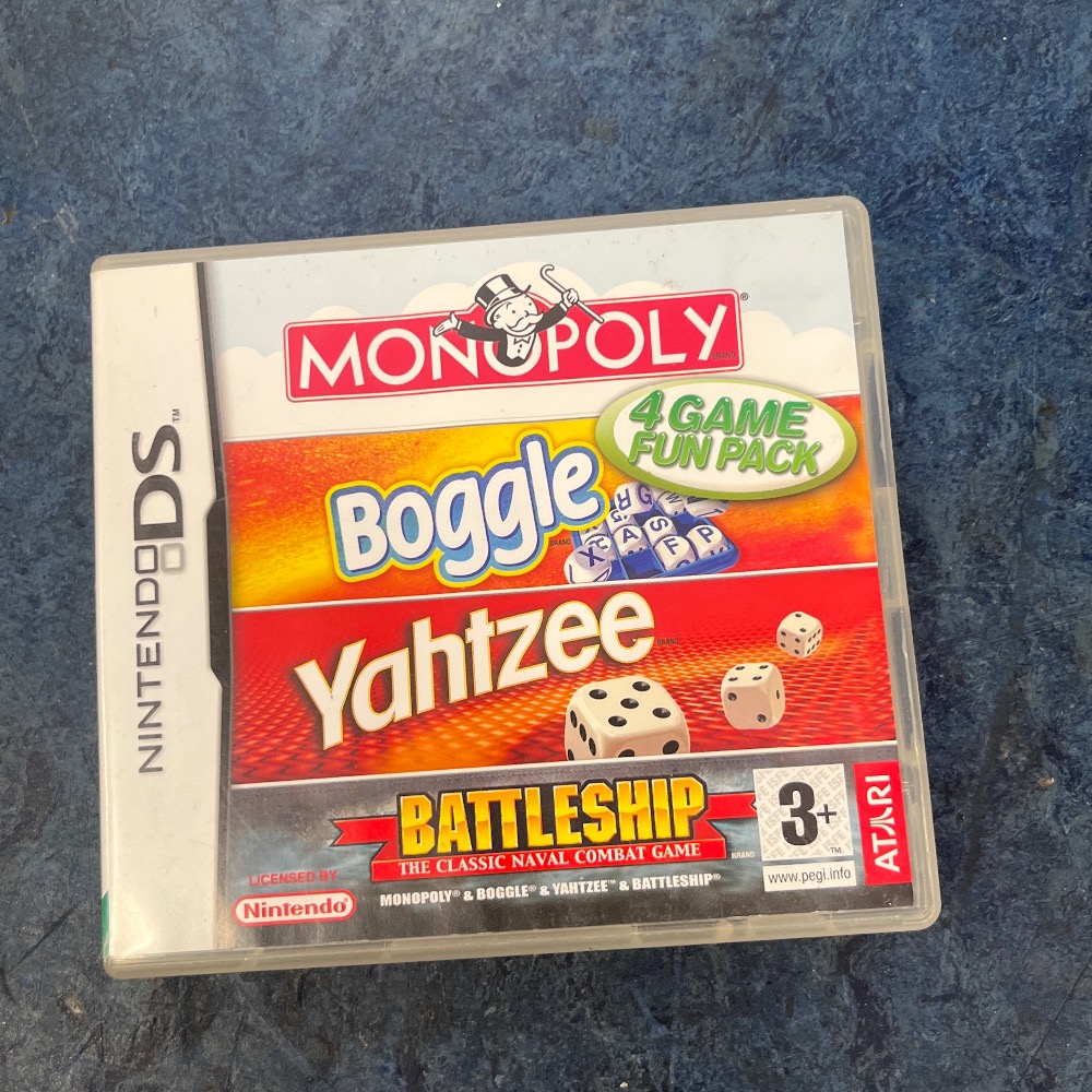 Pre-owned Nintendo Nintendo ds 4 game fun pack - Own4Less